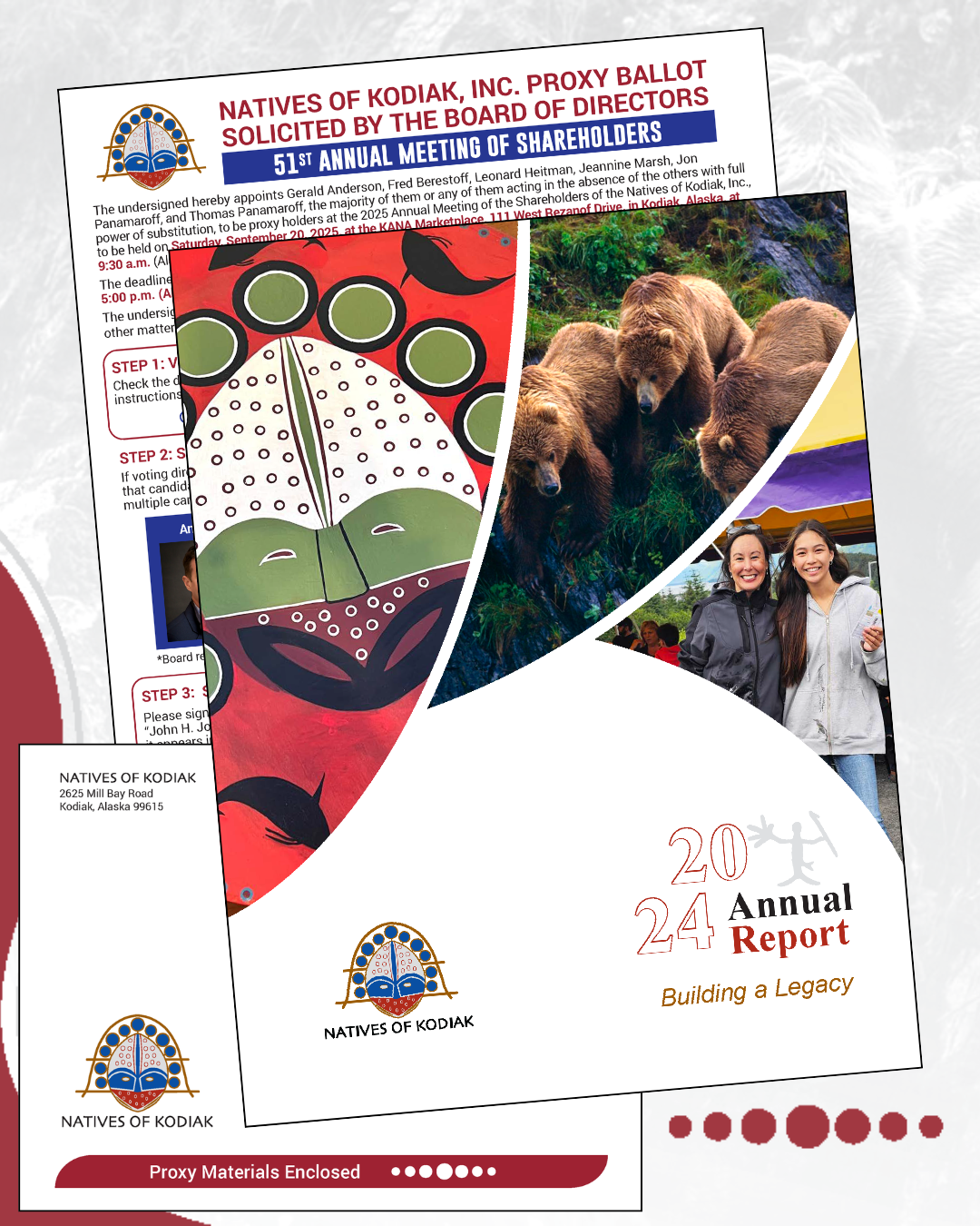 2025 Proxy Materials Mailed - Natives of Kodiak, Inc.